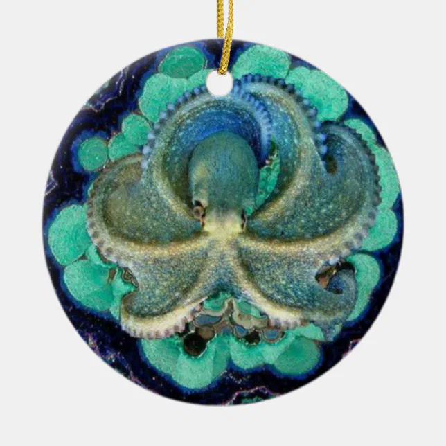 Blue Octopus Ornament | Zazzle
