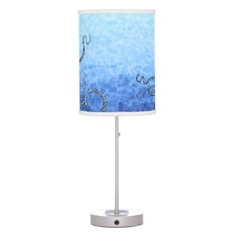 Blue Octopus Table Lamp | Zazzle