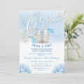 Blue Once Upon a Time Princess Birthday Invitation | Zazzle