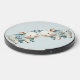 Blue Patchwork Pig Cottagecore Illustration Wireless Charger | Zazzle