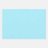 Blue Patterned Wrapping Paper Sheets | Zazzle