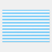 Blue Patterned Wrapping Paper Sheets | Zazzle