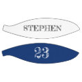 Blue Personalized Name Ball Player Number Basketball | Zazzle
