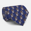 Blue Photo Checkerboard (Tall Rectangle) Neck Tie | Zazzle
