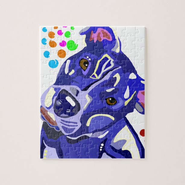 Pitbull Jigsaw Puzzles | Zazzle