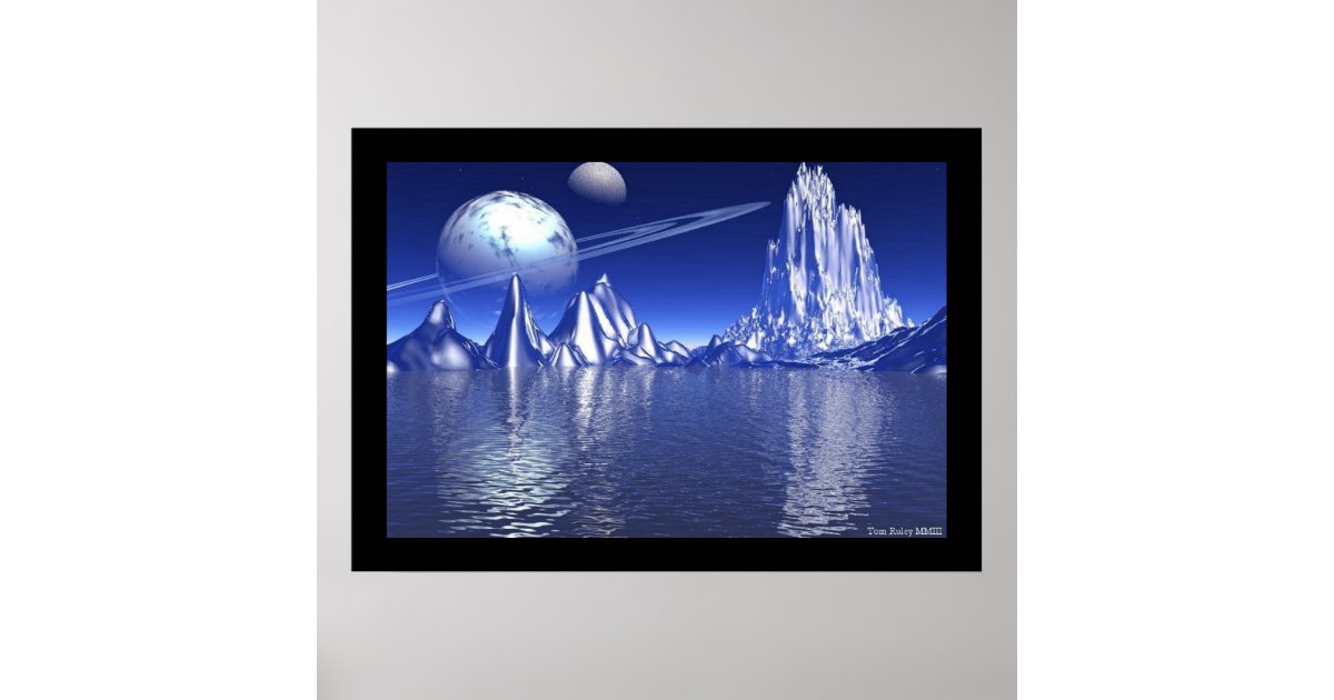 Blue Planet Poster | Zazzle