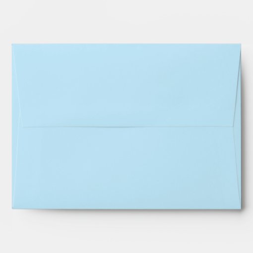 Blue Polka Dot Envelope A7 | Zazzle