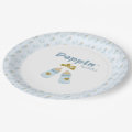 Blue Poppin Bottles Boy Baby Shower Paper Plates | Zazzle