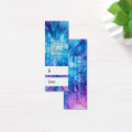 Blue purple pattern price hang tag | Zazzle