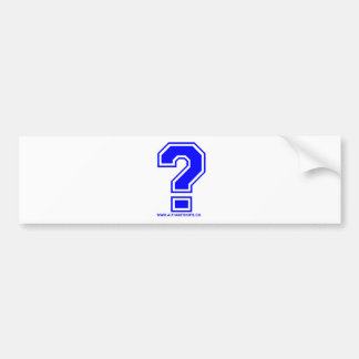 Question Mark Stickers | Zazzle