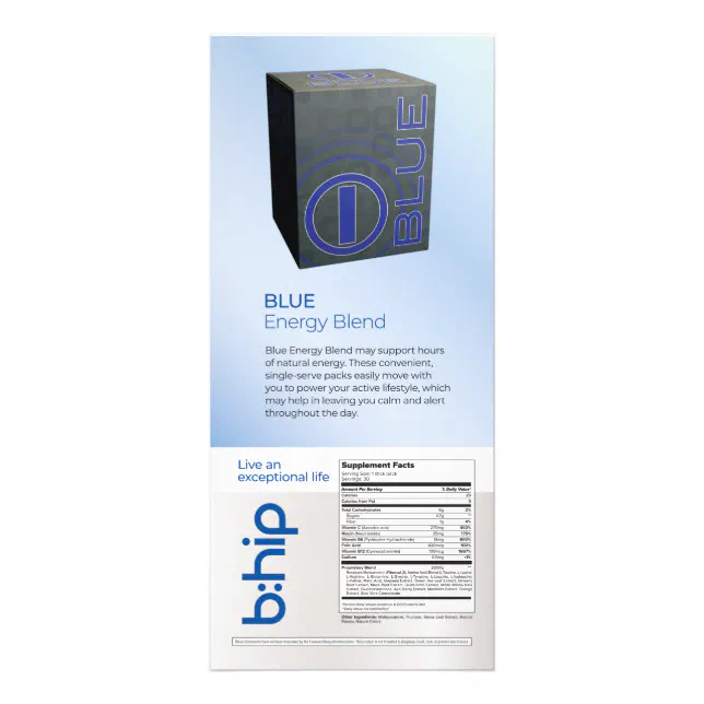 BLUE RACK CARD | Zazzle