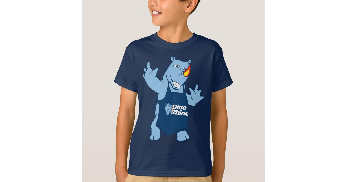 Blue Rhino "Rhino" Boys' T-Shirt | Zazzle