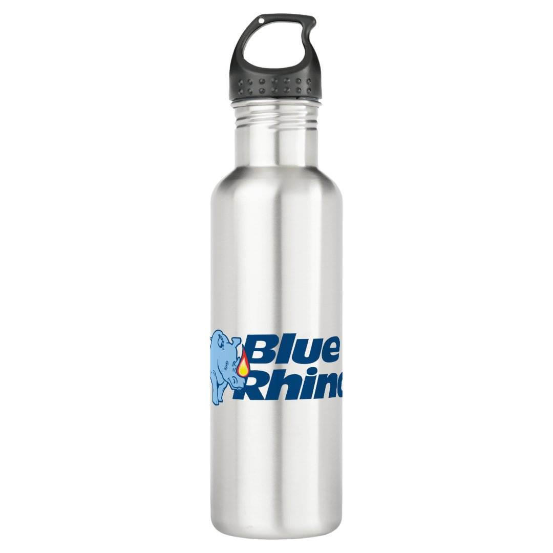 Blue Rhino Stainless Steel Water Bottle | Zazzle