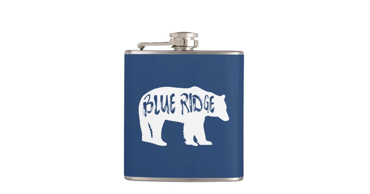 Blue Ridge Bear Flask | Zazzle
