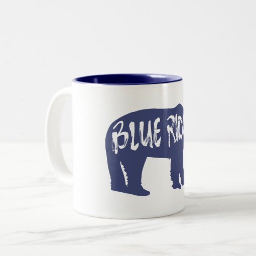 Blue Ridge Bear Two-Tone Coffee Mug | Zazzle