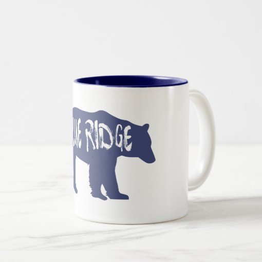 Blue Ridge Bear Two-Tone Coffee Mug | Zazzle