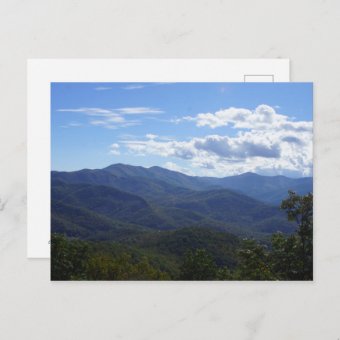 Blue Ridge Mountains Postcard | Zazzle