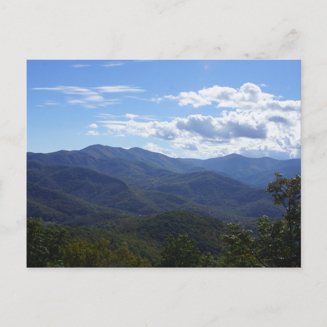 Blue Ridge Mountains Postcard | Zazzle