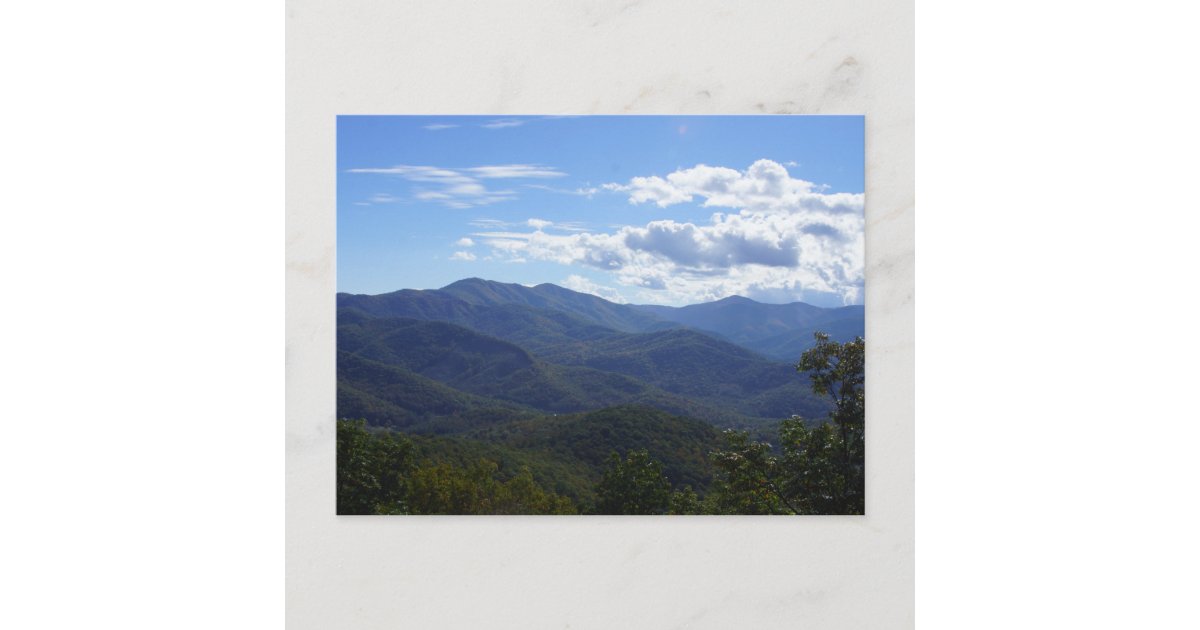 Blue Ridge Mountains Postcard | Zazzle