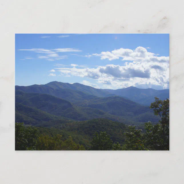 Blue Ridge Mountains Postcard | Zazzle