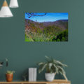 Blue Ridge Mountains View Poster | Zazzle