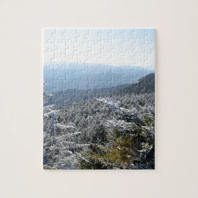 Blue Ridge Mountains Winter Jigsaw Puzzle | Zazzle