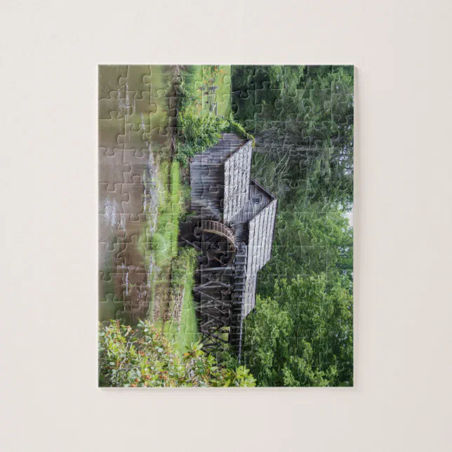 Blue Ridge Parkway - Mabry Mill Jigsaw Puzzle | Zazzle