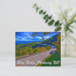 Blue Ridge Parkway NC Postcard | Zazzle