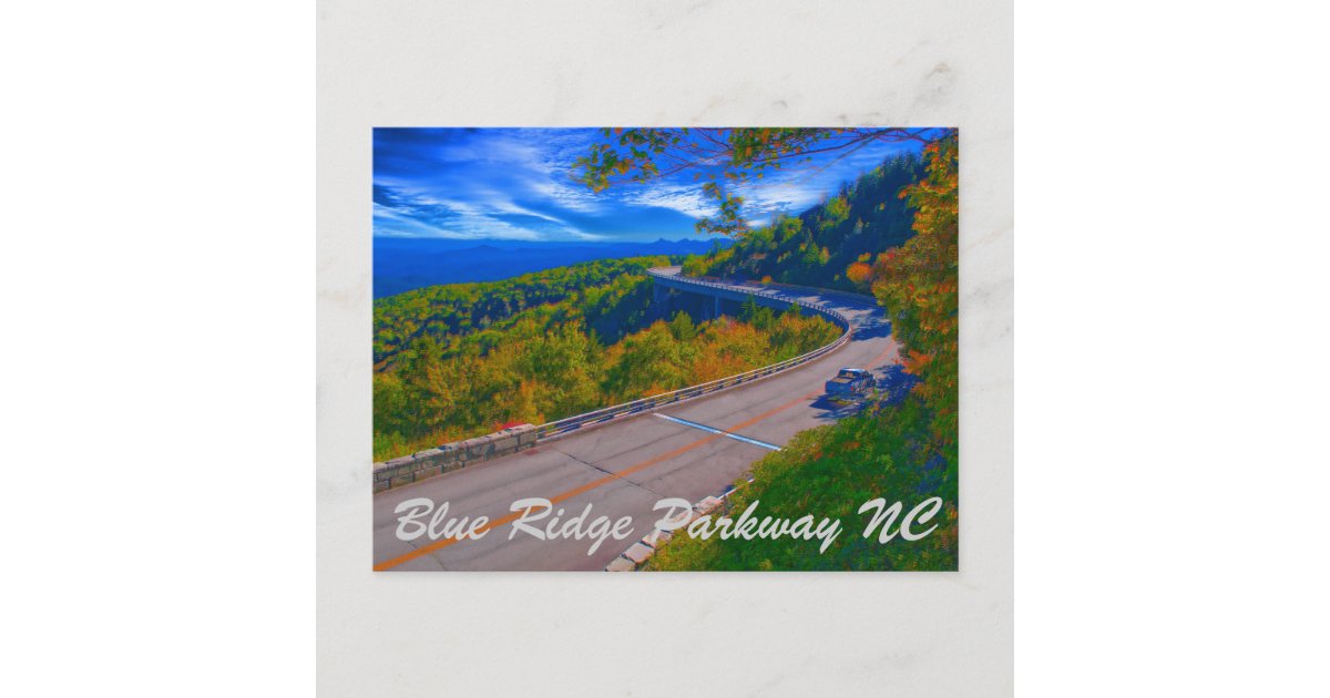 Blue Ridge Parkway NC Postcard | Zazzle