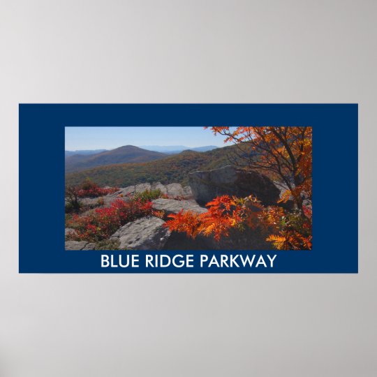 Blue Ridge Parkway Photo Poster | Zazzle.com