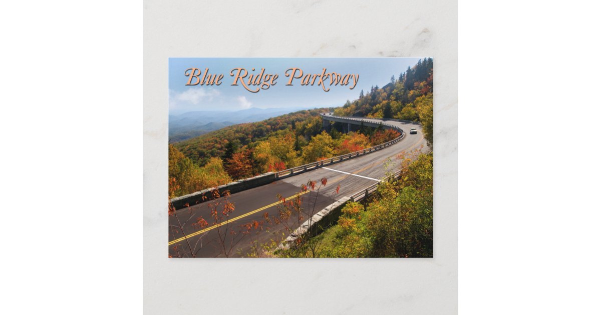 Blue Ridge Parkway Post Card | Zazzle
