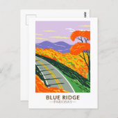 Blue Ridge Parkway Vintage Postcard | Zazzle