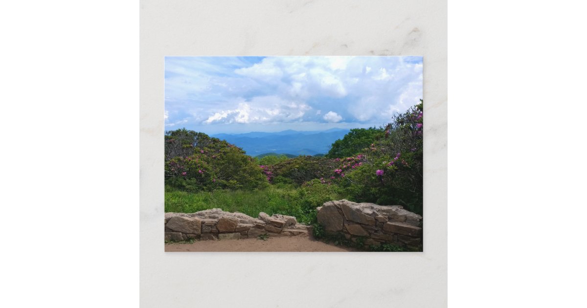 Blue Ridge Spring Postcard | Zazzle