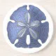 Blue Sand Dollar Stone Coaster | Zazzle