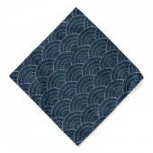 Blue Sashiko Bandana | Zazzle