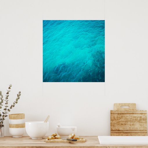 Blue Sea Poster | Zazzle