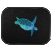 Blue Sea Turtle Car Floor Mat | Zazzle
