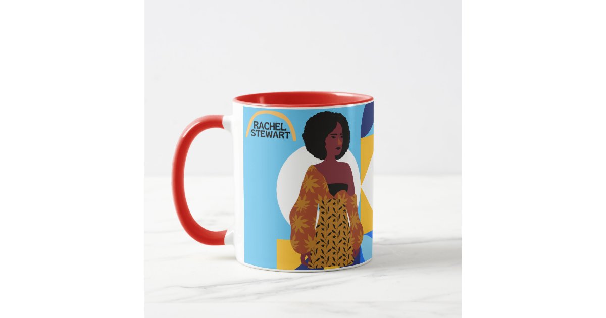 Blue Signature Mug | Zazzle