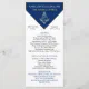 Blue Silver Masonic Installation Program Template | Zazzle