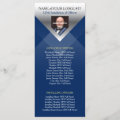 Blue Silver Masonic Installation Program Template | Zazzle