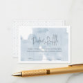 Blue Sky Baby Shower Diaper Raffle Ticket Enclosure Card | Zazzle