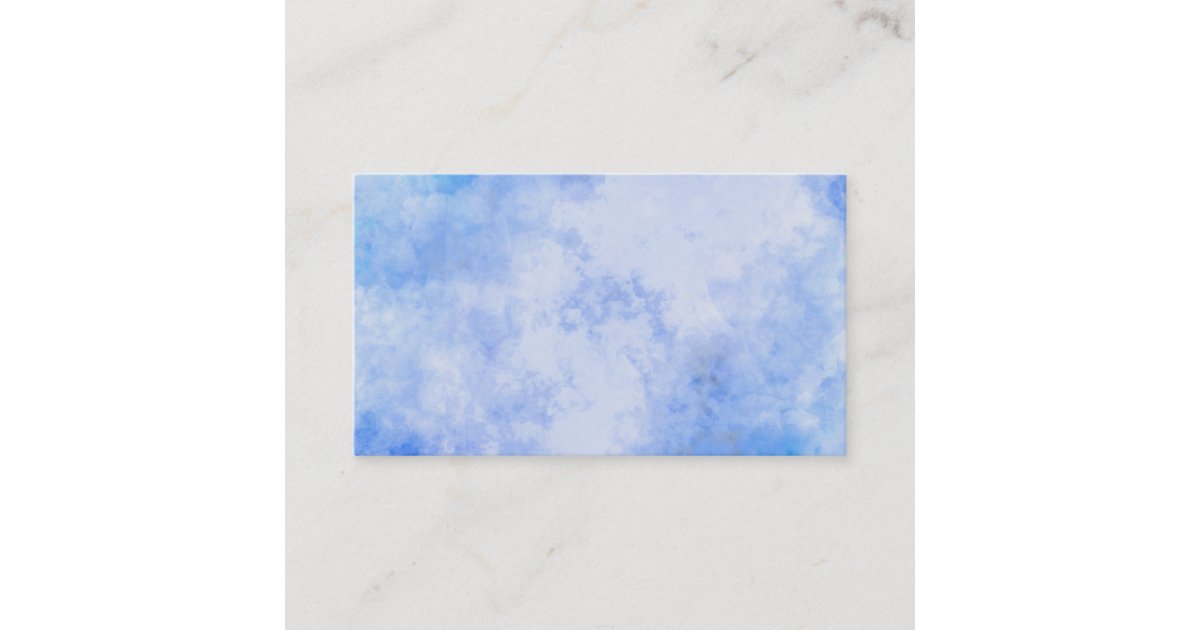 Blue Sky Background Business Cards | Zazzle.com