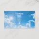 Blue Sky Business Card | Zazzle