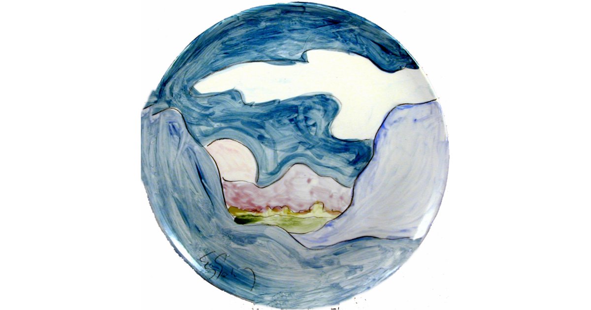 Blue Sky Morning Mist Cutout | Zazzle