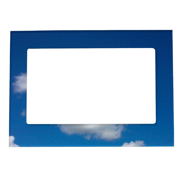 Blue Sky Photo Frame | Zazzle