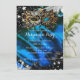 Blue Sparkle Magical Night Masquerade Party Invitation | Zazzle