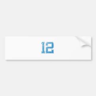Number 12 Stickers | Zazzle