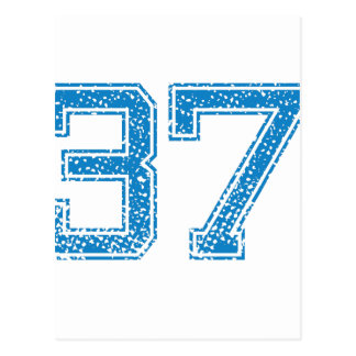 Number 37 Postcards | Zazzle