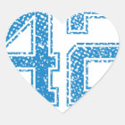 Number 42 Baseball Classic Round Sticker | Zazzle.com