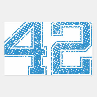 Number 42 Stickers | Zazzle